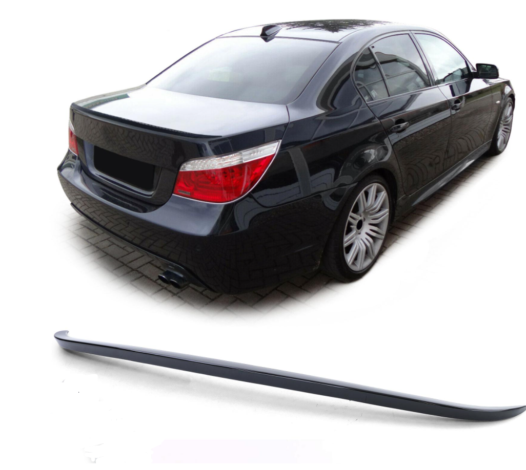 BMW E60 Lip spojler – črna sijaj – MSTYLING.net – Spletna trgovina