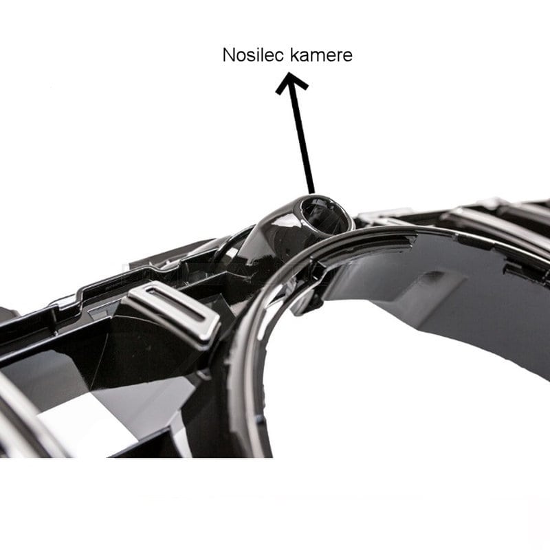 Športna maska Mercedes C W205 GT Panamericana izgled krom / kamera ...