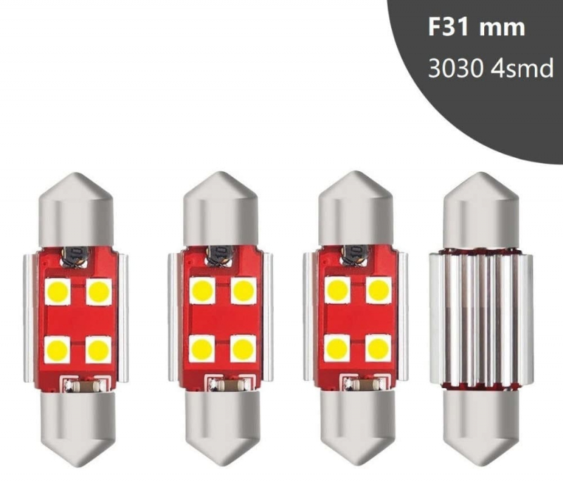 LED žarnica C5W cevasta can-bus hladilnik 31mm V2 – MSTYLING.net ...