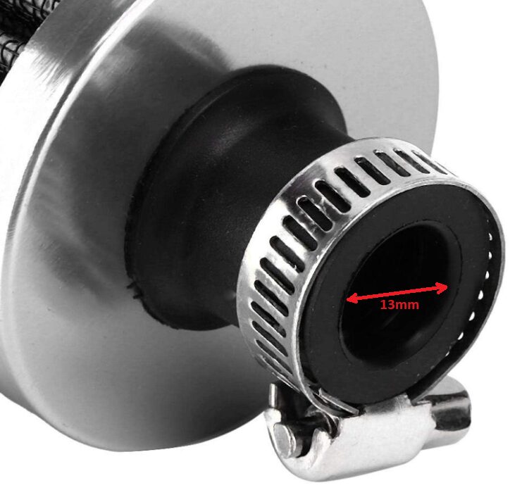 Mini cold air športni filter siv – MSTYLING.net – Spletna trgovina