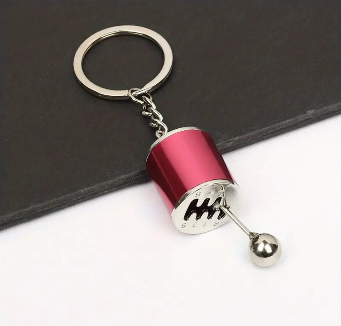 Obesek za ključe MENJALNIK RDEČ – MSTYLING.net – Spletna trgovina
