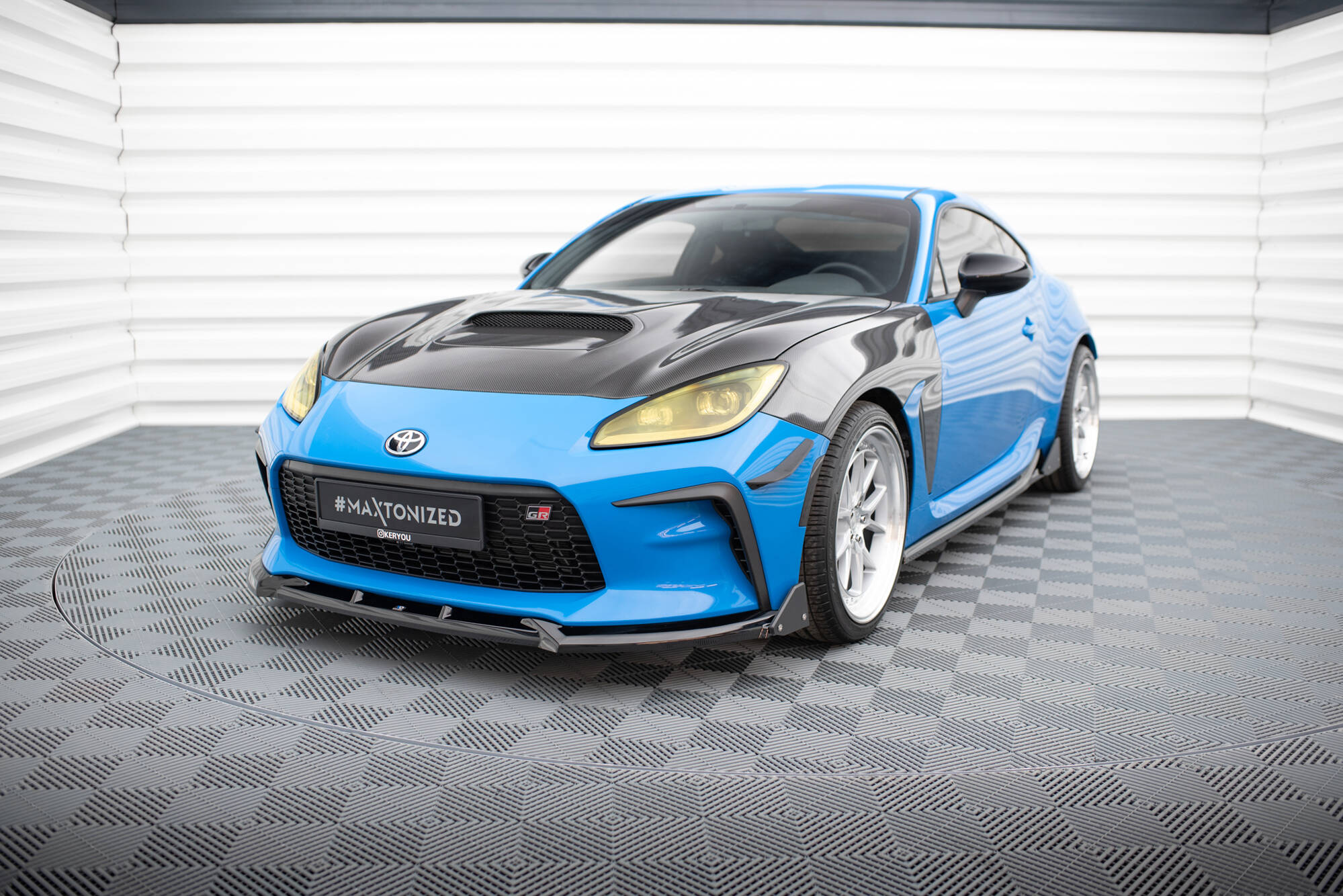 Street Pro zakrilca spredaj – canards Toyota GR86 Mk1 – MSTYLING.net ...